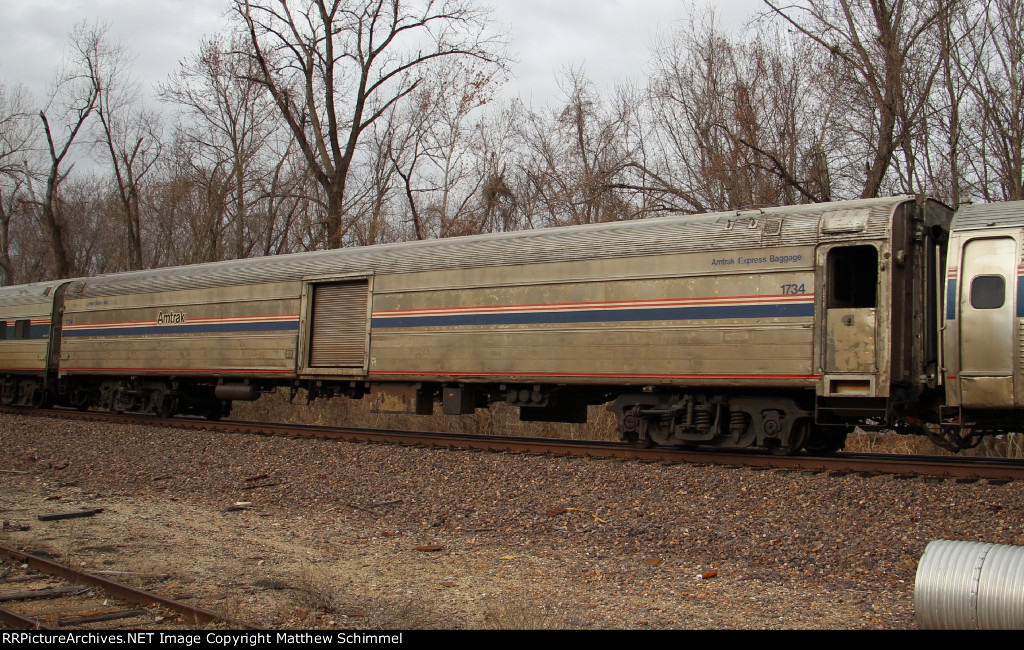 Amtrak Baggage Car